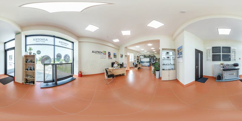 MINSK, BELARUS - SEPTEMBER, 2022: Full Spherical Hdri Panorama 360 ...