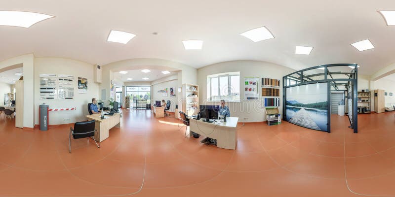 MINSK, BELARUS - SEPTEMBER, 2022: Full Spherical Hdri Panorama 360 ...