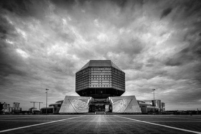 Minsk National Library, Belarus, Minsk Editorial Photo - Image of ...
