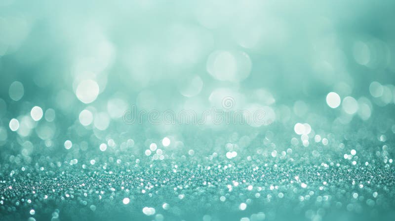 A Mint Abstract Background Featuring a Fine, Glittering Texture. the ...