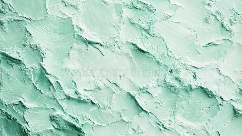 A Mint Abstract Background with a Rough, Textured Surface. the Subtle ...