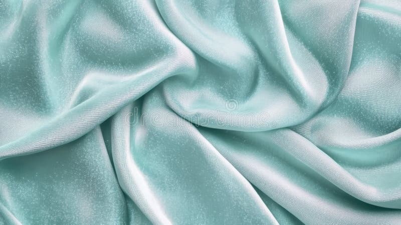A Mint Abstract Background with a Soft, Velvety Texture. the Plush ...