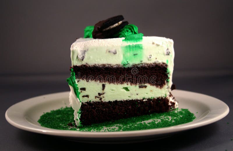 Mint Cake stock image. Image of birthday, jimmys, green - 2083119