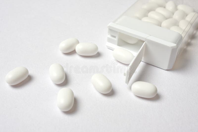 Mint (candy) Out of Its Box. Stock Photo - Image of food, peppermint ...