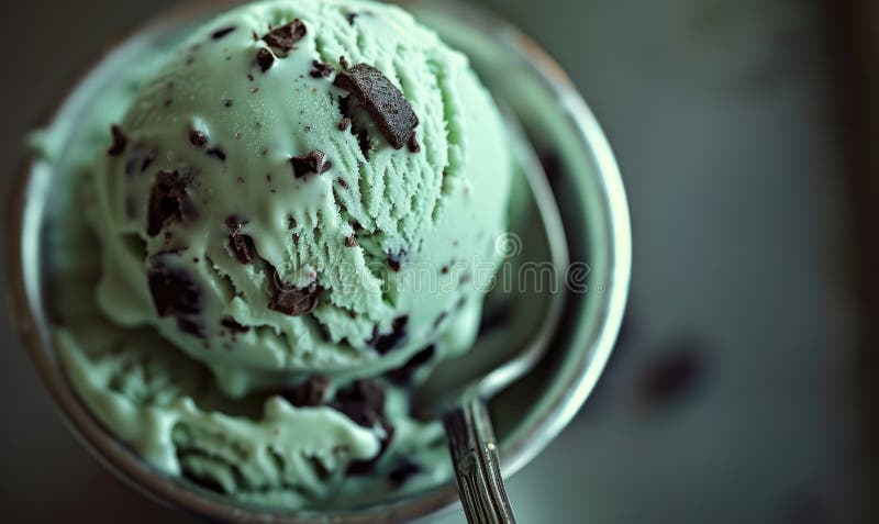 Helado Mint Chocolate Chip Stock Photos - Free & Royalty-Free Stock ...