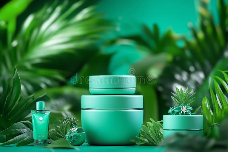 Mint Color Beauty Products with Calming and Refreshing Packaging ...