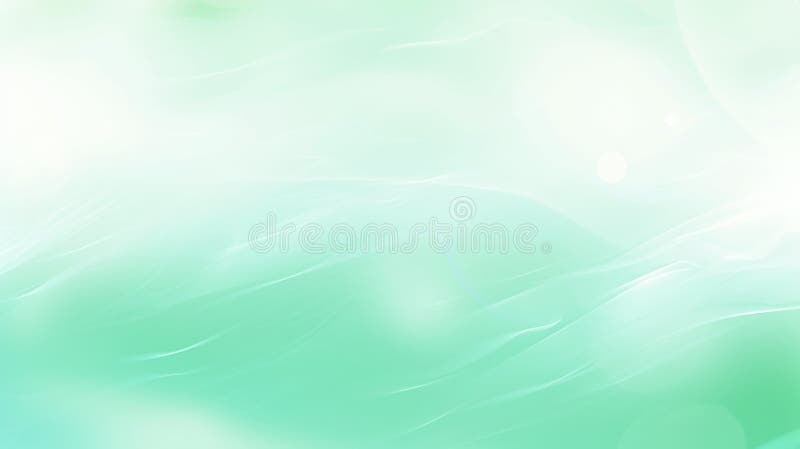 Mint Green Abstract Background, Gradient Wave Pattern, Light Effect ...