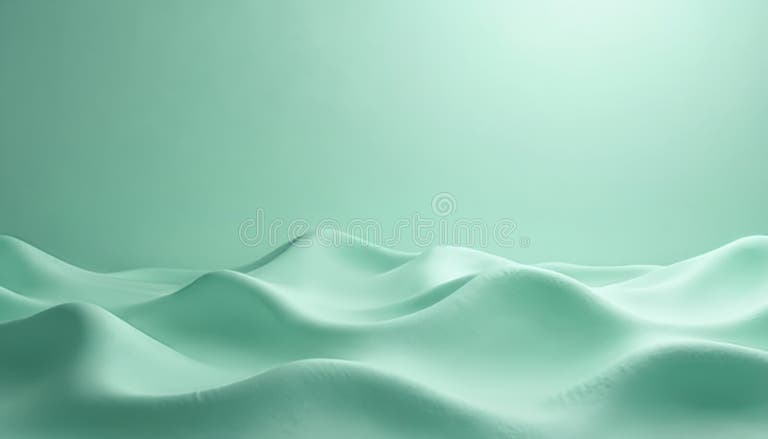 Mint Green Background. Abstract Design with Soft Blue Texture. Gentle ...