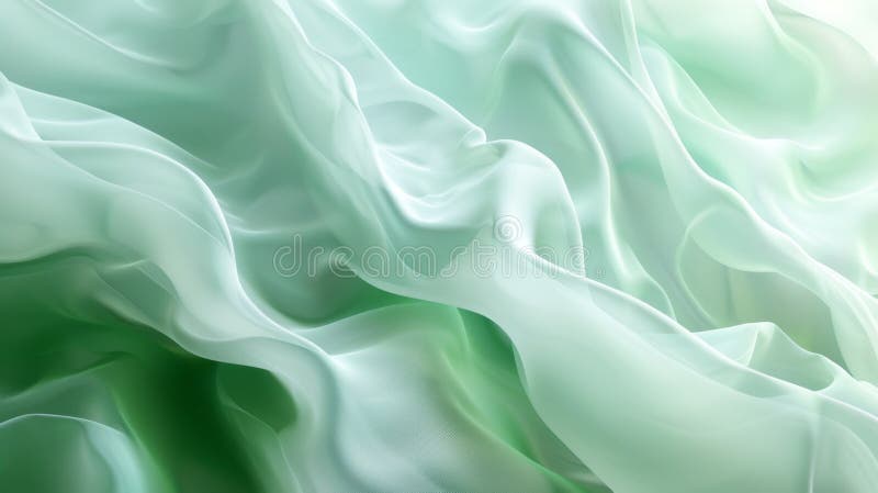 Mint Green Gradient, Abstract Jelly Mint Background with a Soft ...