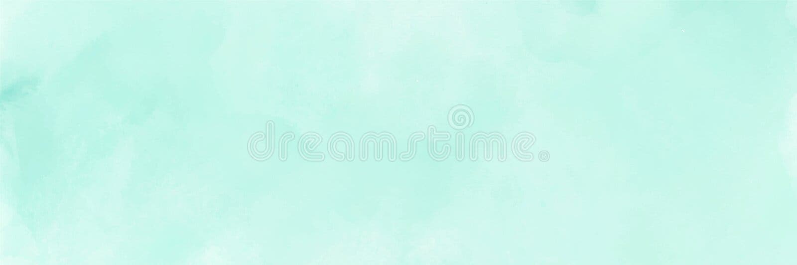 Mint Green Gradient Watercolor Vector Background Stock Vector