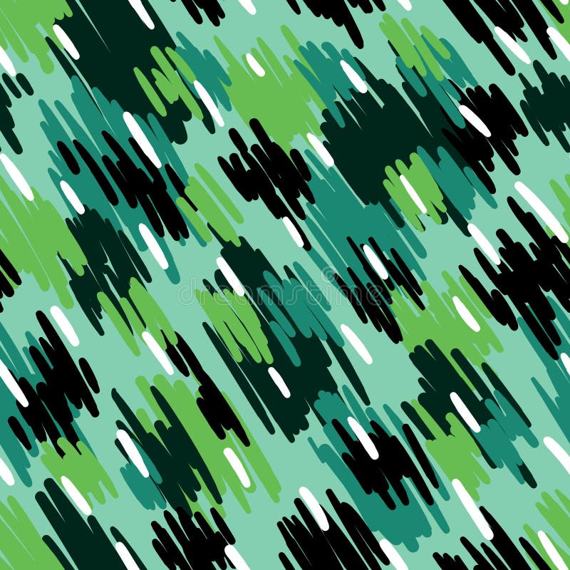 MINT GREEN SEAMLESS VECTOR BACKGROUND with ABSTRACT SPOTS and DIAGONAL ...