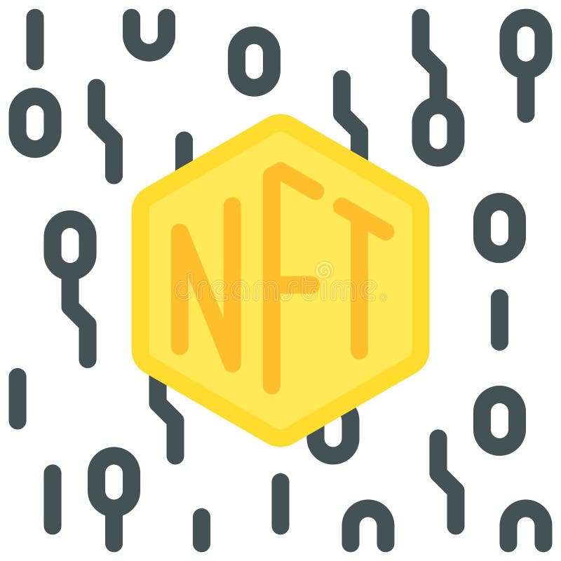 Mint Icon, NFT Related Vector Illustration Stock Vector - Illustration ...