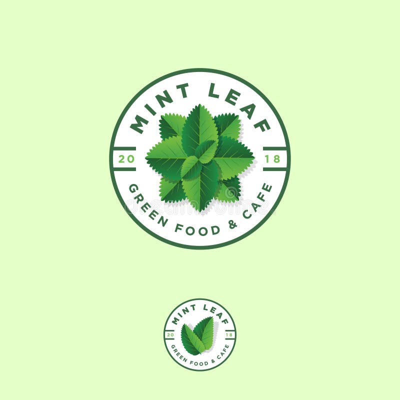 Mint Leaf Logo Stock Illustrations – 5,153 Mint Leaf Logo Stock Illustrations, Vectors & Clipart ...