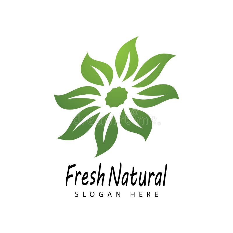 Mint Leaves Flat Vector Color Icon Template Illustration Design Stock ...