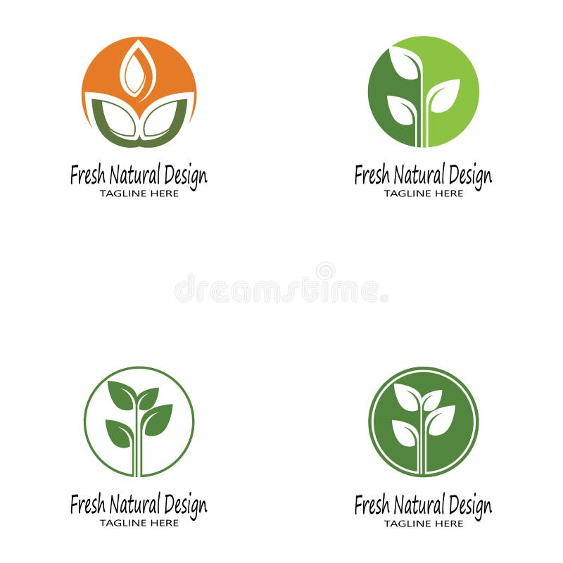 Mint Leaves Flat Vector Color Icon Template Illustration Design Stock ...