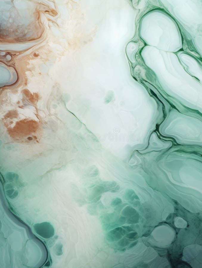 Mint Marble with Sandstone Vertical Background. Stock Illustration ...