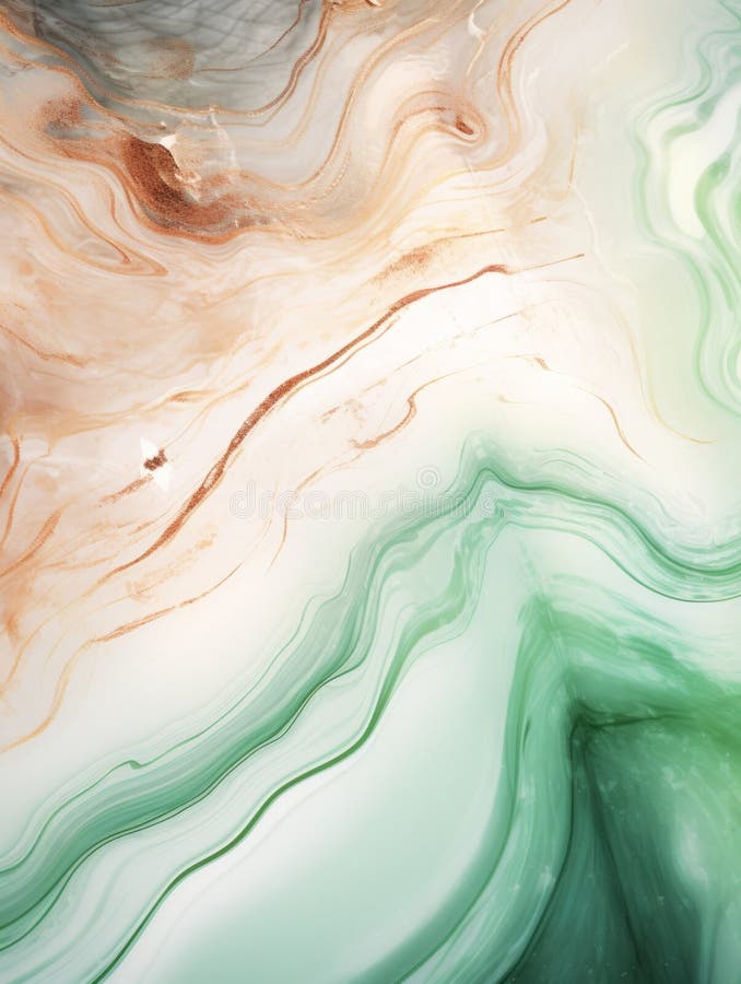 Mint Marble with Sandstone Vertical Background. Stock Illustration ...