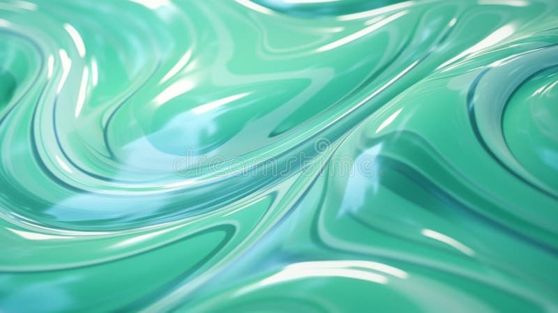 Mint Marble with Shiny Surface Horizontal Background. Stock ...