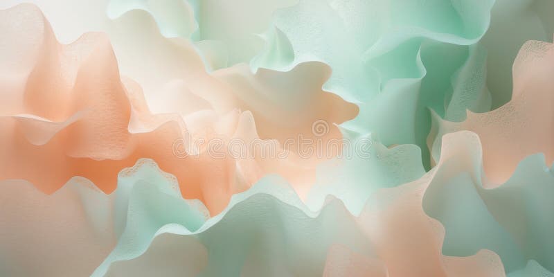 Mint and Peach Color Texture Abstract Background Stock Photo - Image of ...