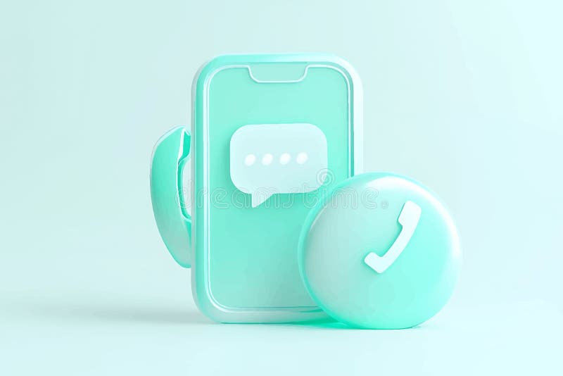 Mint Phone Shows Notification Bubble and Phone Icon, Suggesting ...