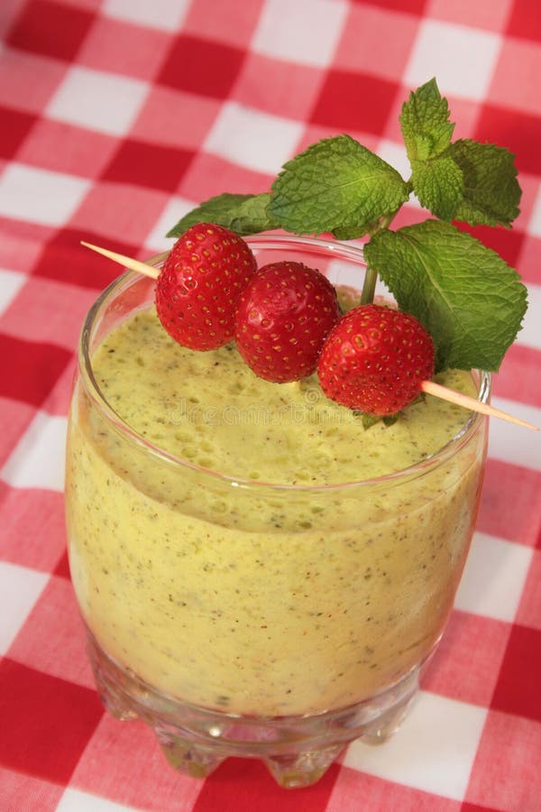 Mint smoothie stock image. Image of juicy, drinking, fruits - 2919387