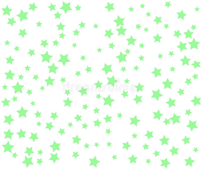 Mint Stars Banner stock vector. Illustration of element - 140072645