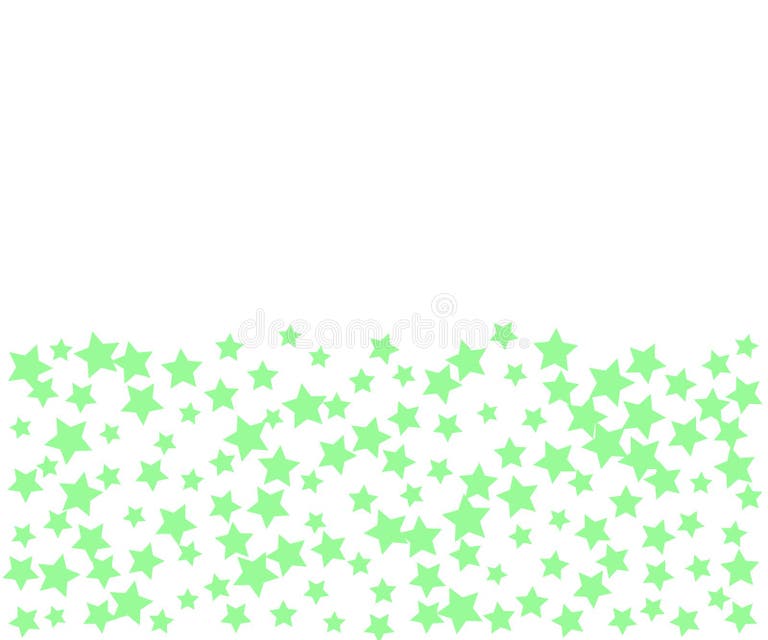 Mint Stars Banner stock vector. Illustration of path - 140073314