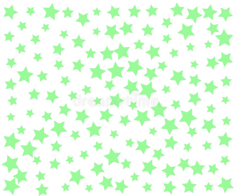 Mint Stars Banner stock vector. Illustration of falling - 140075979