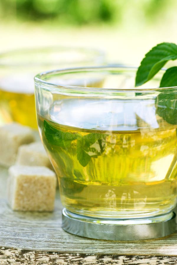 Mint tea stock image. Image of herbal, dessert, health - 20046975