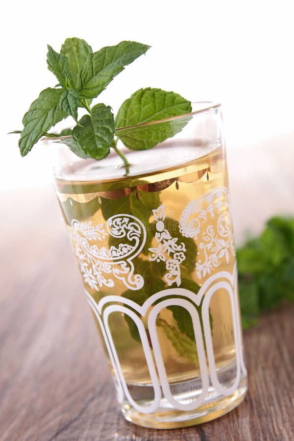 Mint tea stock image. Image of diet, traditional, morocco - 26653239