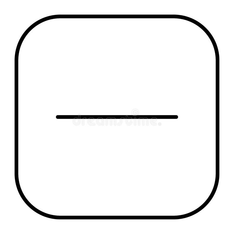 X Button Thin Line Icon. Cross in Circle Illustration Isolated on White ...