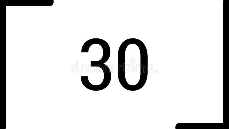 1 Minute Countdown Timer Animation With Looping Radar Sweep Effect