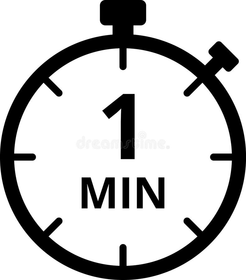 Minute Timer Icon - the Indicates the Limited Cooking Time or Deadline ...