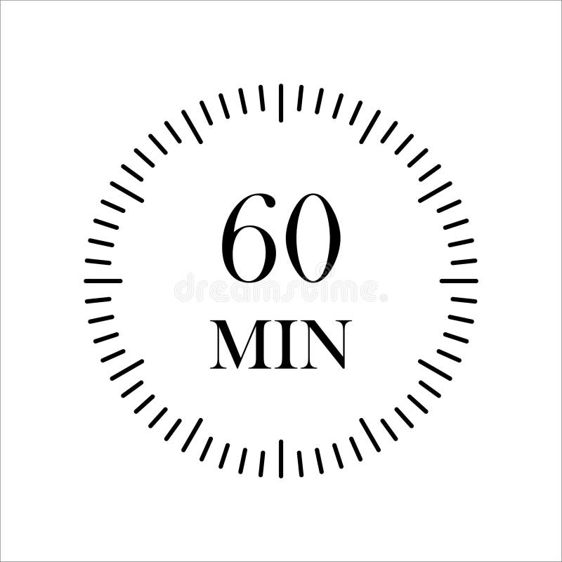 60-minute Timers Clocks, Timer 10 Min Icon. Stock Vector - Illustration ...