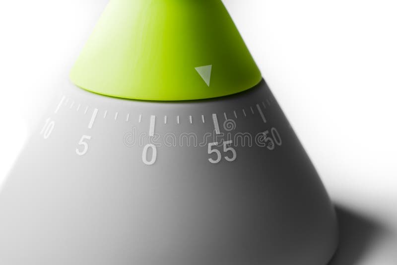 25 Minutes - Analog Kitchen Egg Timer Isolated on White Background ...