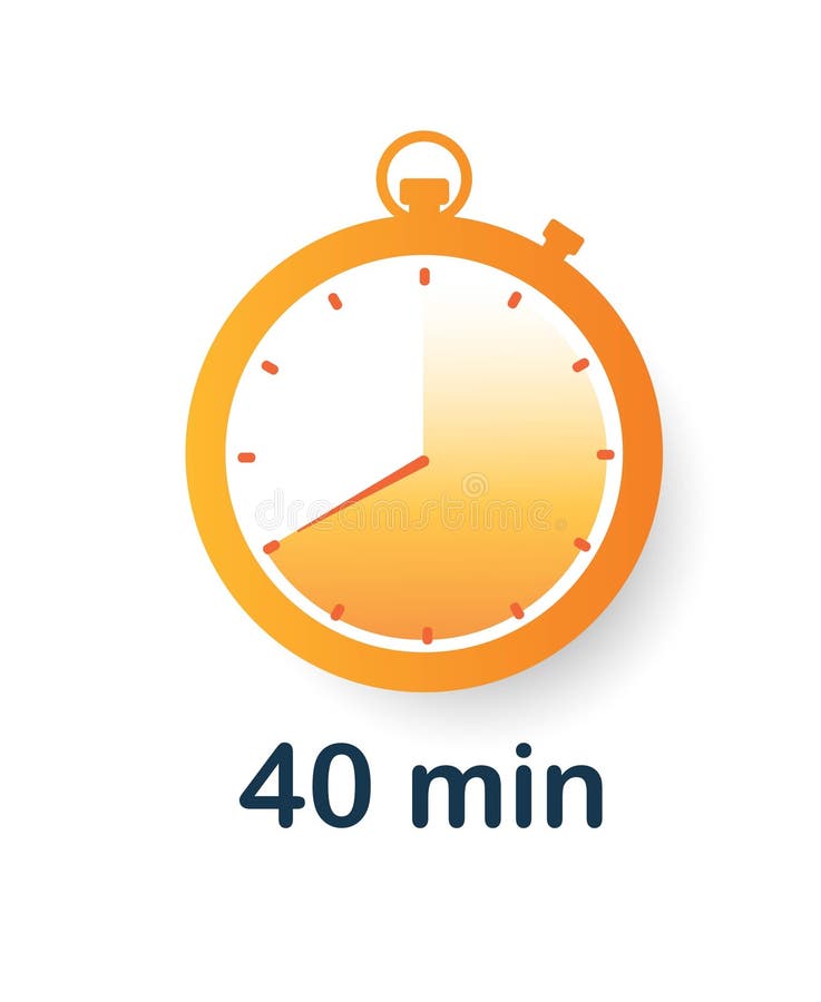 40 Min Stock Illustrations – 108 40 Min Stock Illustrations, Vectors ...