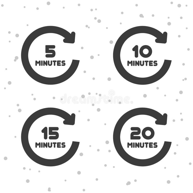 5 Minutes Timer Stock Illustrations – 641 5 Minutes Timer Stock ...