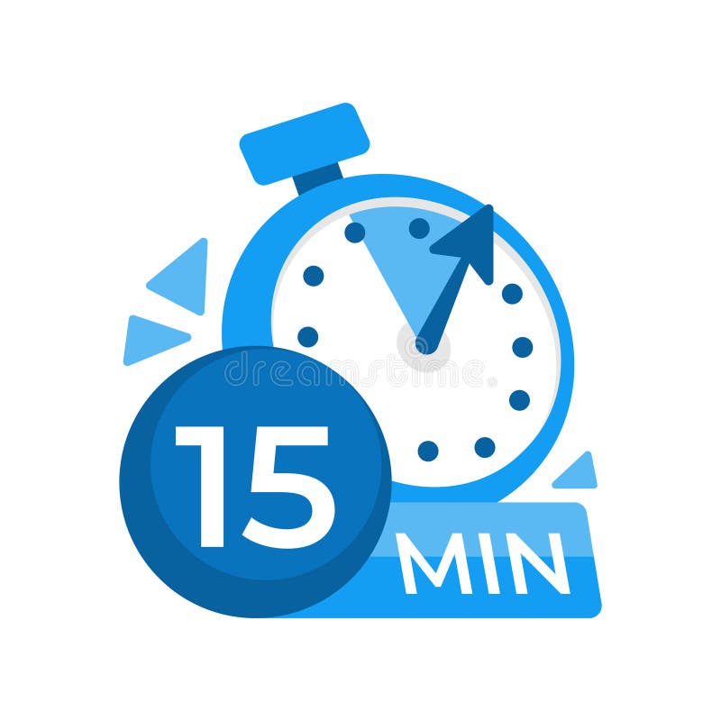 15 Minutes Timer. Stopwatch Icon 15 Min. Clock and Watch Limited ...
