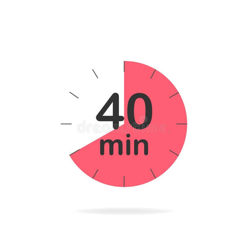 30 Minutes Timer. Stopwatch Symbol In Flat Style. Editable Isolated ... 30 Minutes Timer. Stopwatch Symbol In Flat Style. Editable Isolated ...