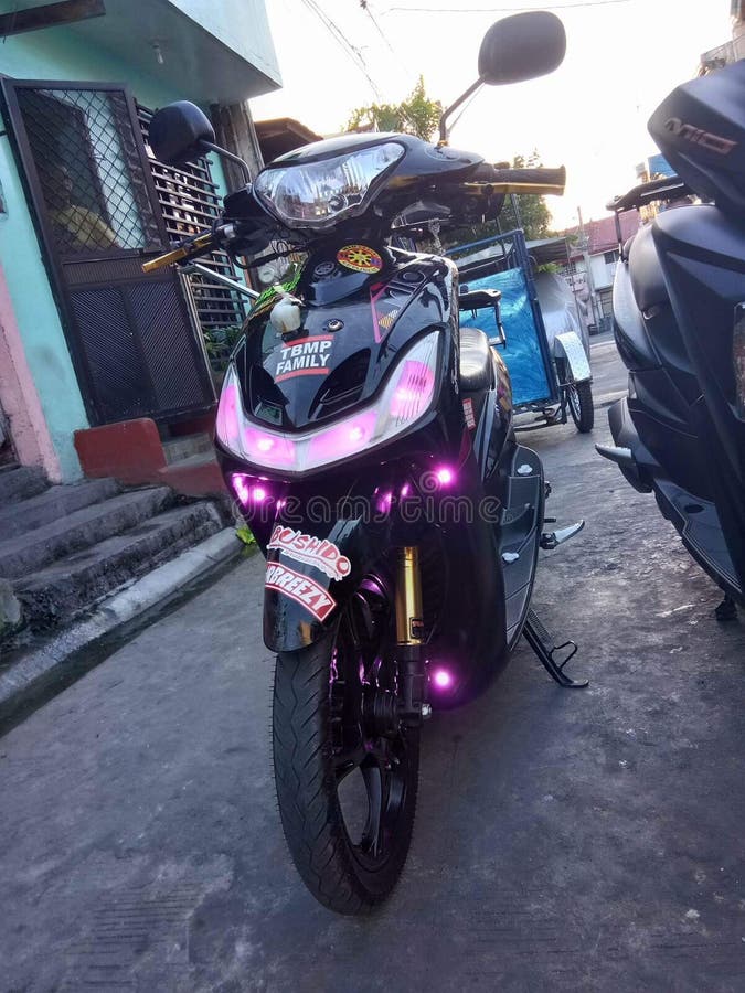 Blue Mio Sporty Set Up