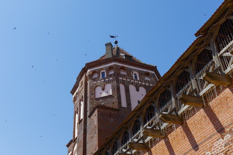 Mir, Belarus - June 30, 2024: Mir Castle Complex is a UNESCO World ...