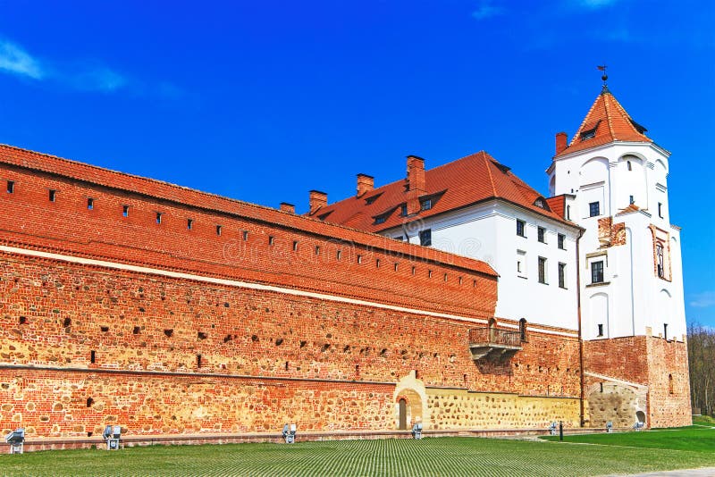 Mir Castle Complex stock photo. Image of building, architecture - 23948838