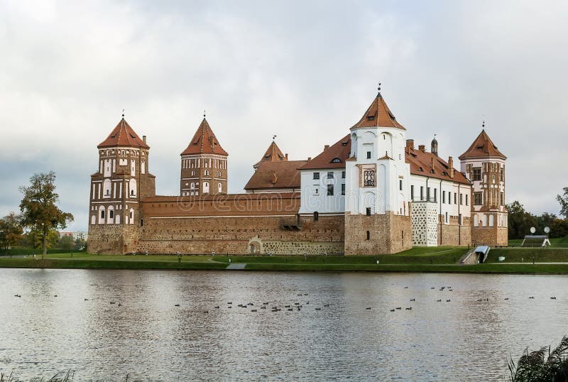 Mir Castle Complex, Belarus Stock Photo - Image of beauty, lake: 35696892