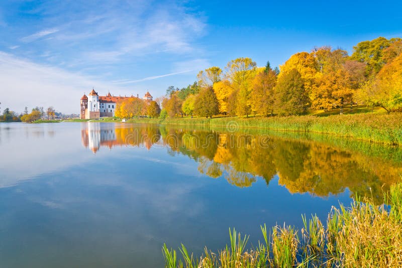 Colorful autumn in Belarus stock photo. Image of beautiful - 101611806