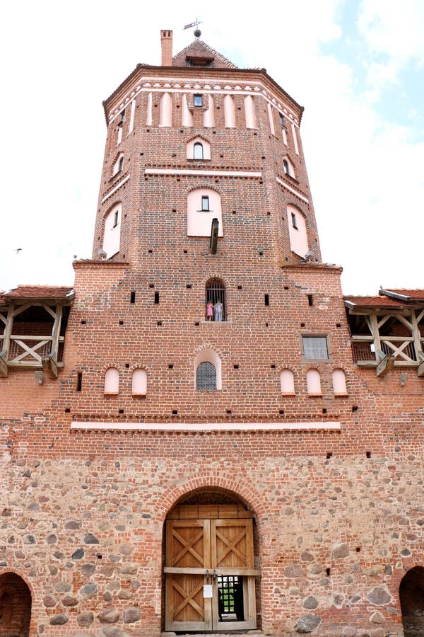 Mir Castle is a Monument of Architecture Editorial Stock Photo - Image ...