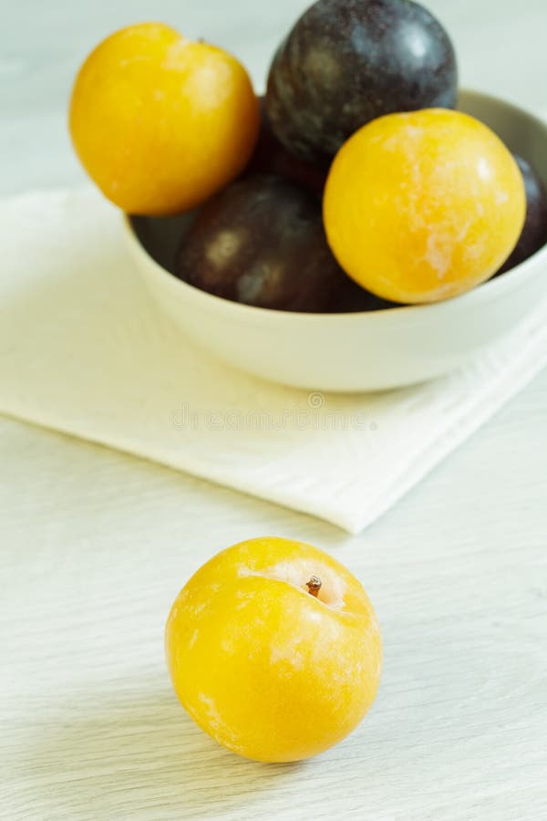 Mirabelle - yellow plum stock image. Image of berry, mirabelle - 30583475