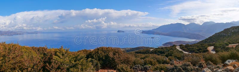 Mirabello Bay stock photo. Image of location, island - 34852156