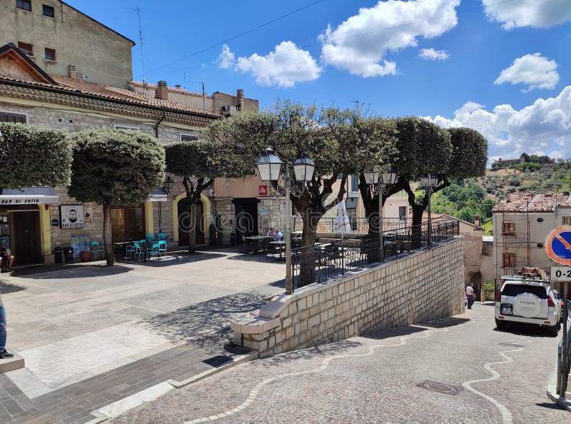 Mirabello Sannitico - Scorcio Del Borgo Da Via Roma Editorial ...