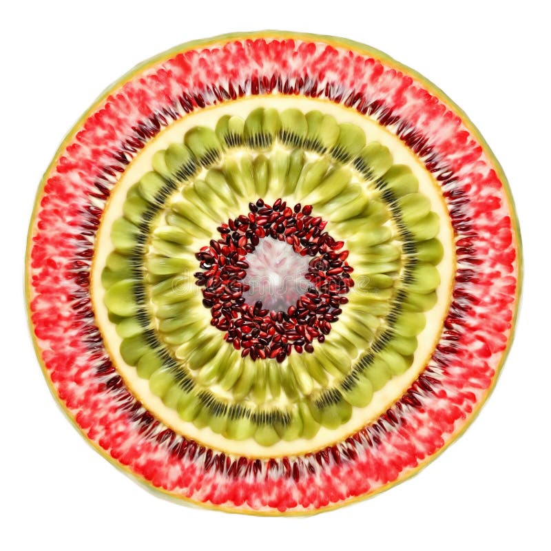 Miracle Fruit Mandala a Transformative Arrangement of Miracle Fruits ...