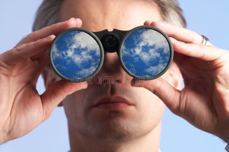 Mirada del cielo foto de archivo. Imagen de jefe, negocios - 2483672